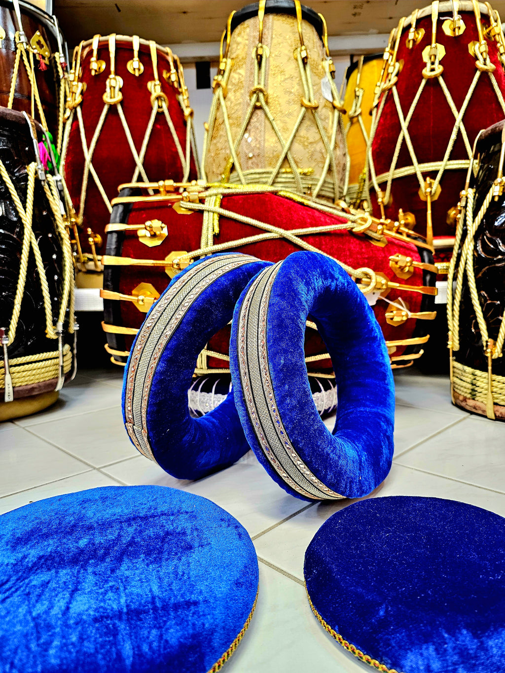 Azure Elite Premium Tabla Rings Set – Sangeet Store