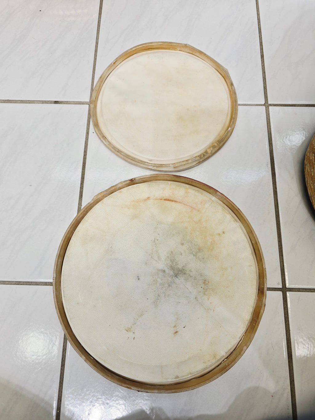 Custom link for Avi: 8.75" Standard Bass Skin + Applied Masala + 7" St ...