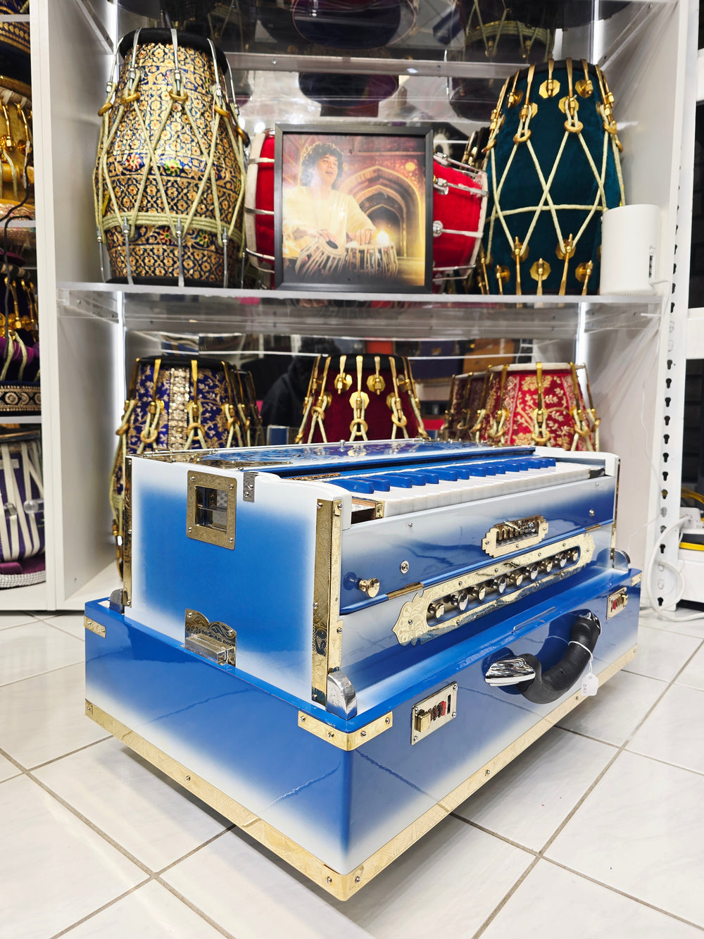 Raja's Custom Harmonium Build: Balance Link – Sangeet Store